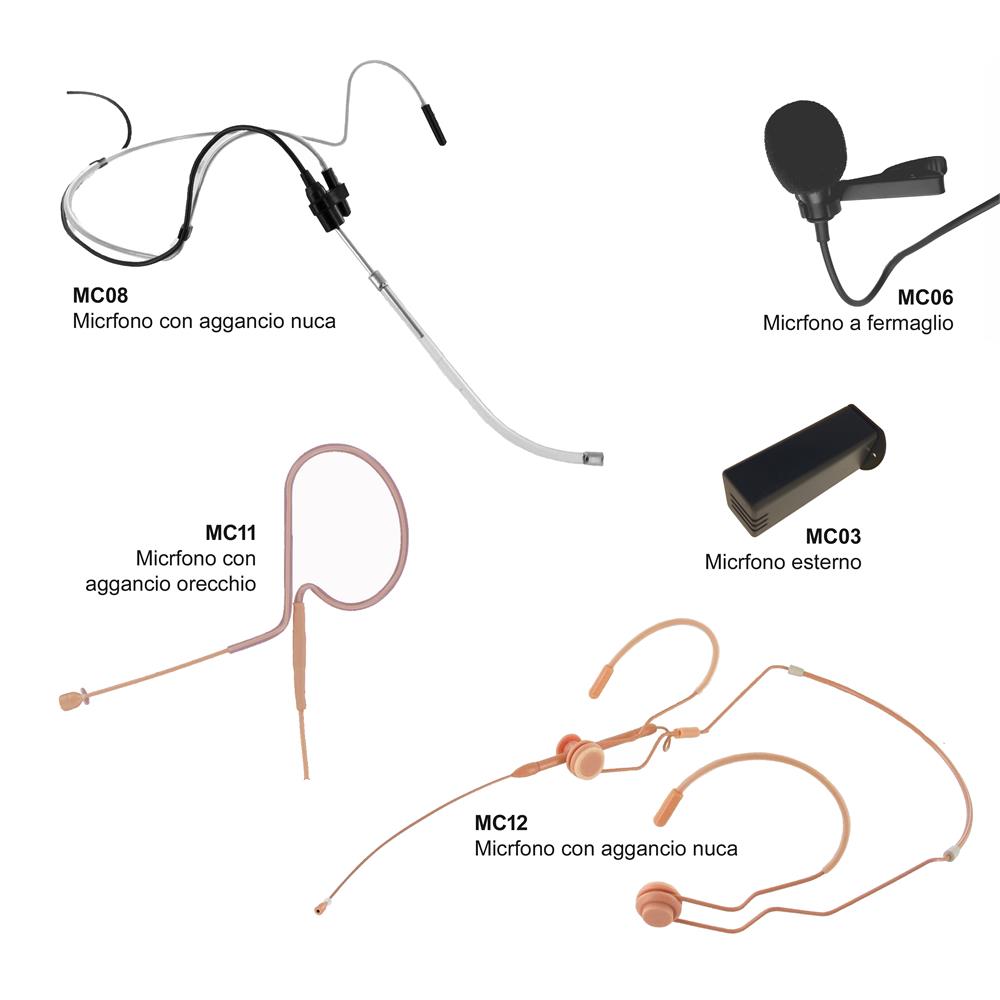 Kit 5 microfoni - COBRA